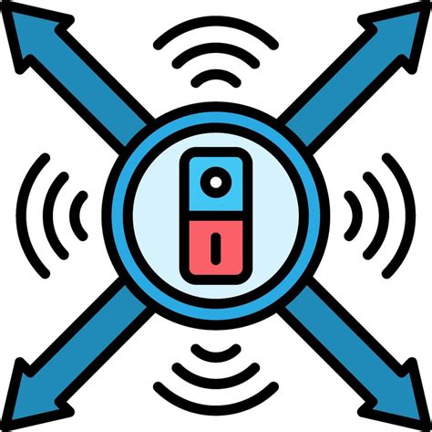 Accelerometer Sensor Line Filled Icon 53797622 Vector Art At Vecteezy