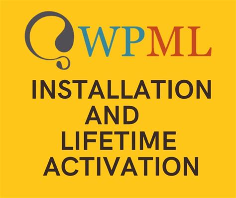 Install And Activate Wpml Lifetime Plugin On Your Wp Website By Beatseditions Fiverr