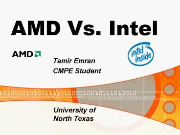AMD Vs Intel Presentation Free To View