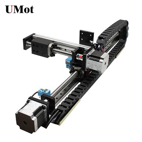 Two Way Travel Cross Slide Linear Guide Rail For CNC Laser Cutting Machine Linear Table And