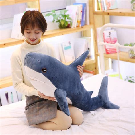 45 140cm Giant Plush Shark From Russia Shark Plush Vicedeal