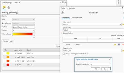 Missing Classification Options In Reclassify Tool Esri Community