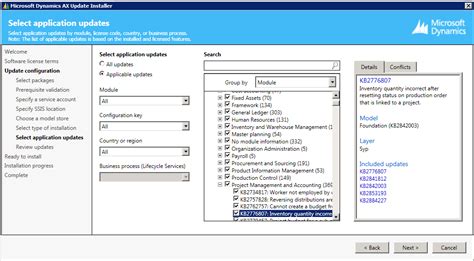 installing individual application hotfixes using cumulative update