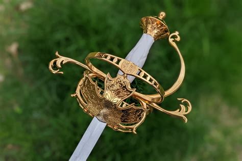 Golden Leaf Rapier Sharp — Jesse Belsky Stageswords