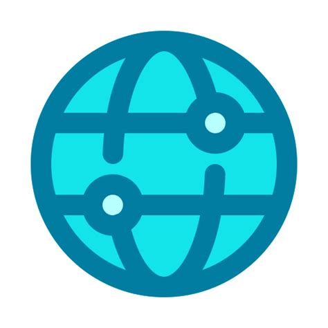 Website Generic Blue Icon