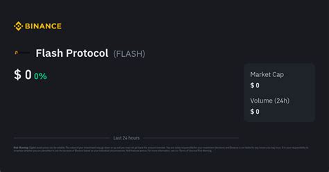 Flash Protocol Price Flash To Usd Converter Chart And News