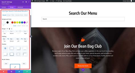 Divi Product Highlight Divi Search Helper