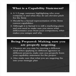 Compelling Capability Statement Templates Besty Templates