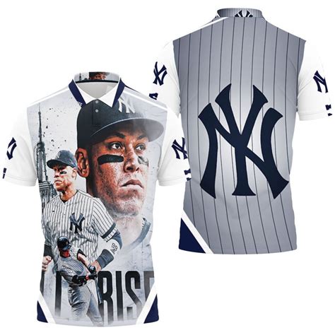 99 New York Yankees Aaron Judge All Rise Polo Shirt All Over Print Shirt 3d T Shirt