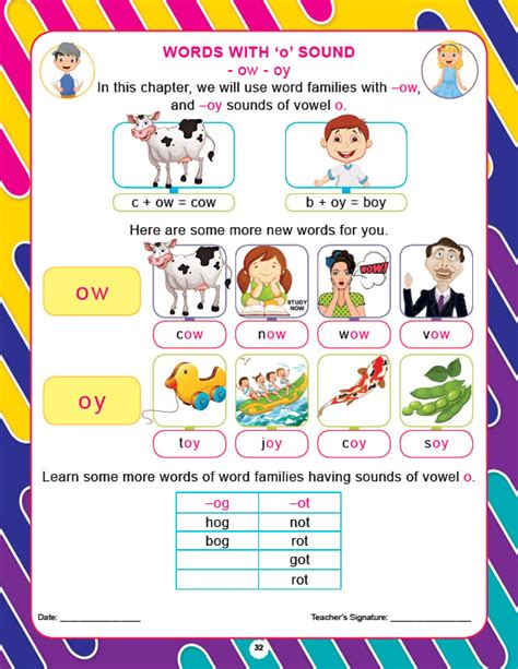 Dreamland Publications Kindergarten English Assignment