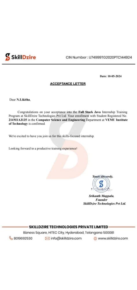 Likitha Nallabothulu On Linkedin Skilldzire Fullstackjava