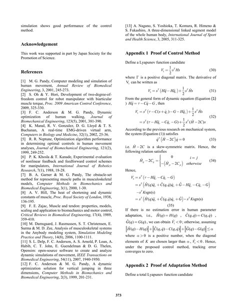 Modeling And Control Of A Humanoid Robot Arm With Redundant Biarticular Muscle Torques Pdf