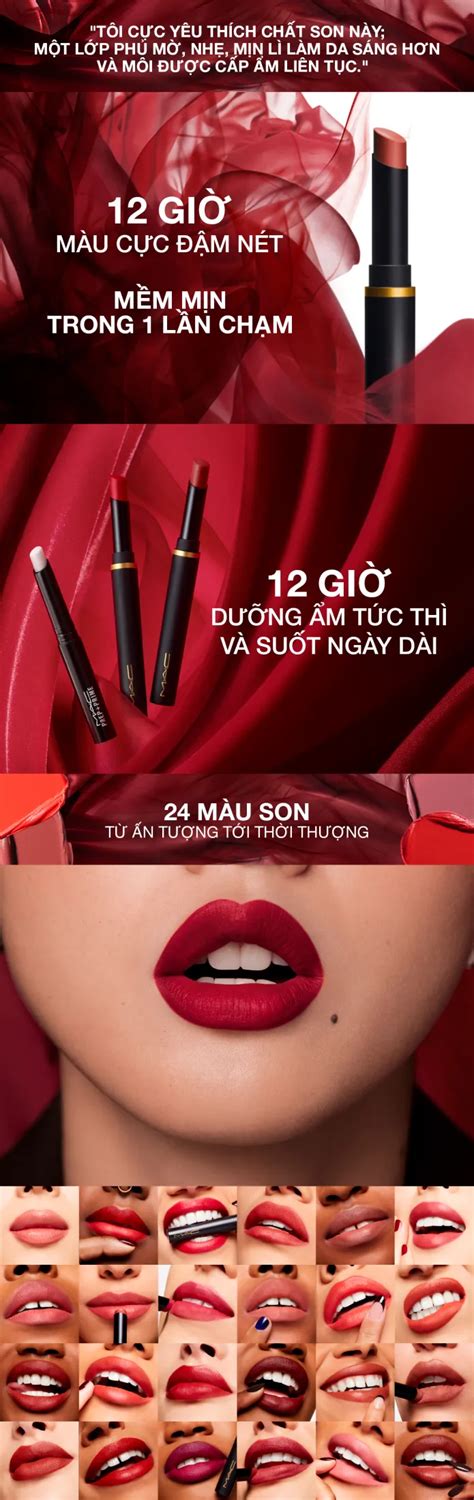 Son Mac Powder Kiss Velvet Blur Slim Stick May Cosmetic