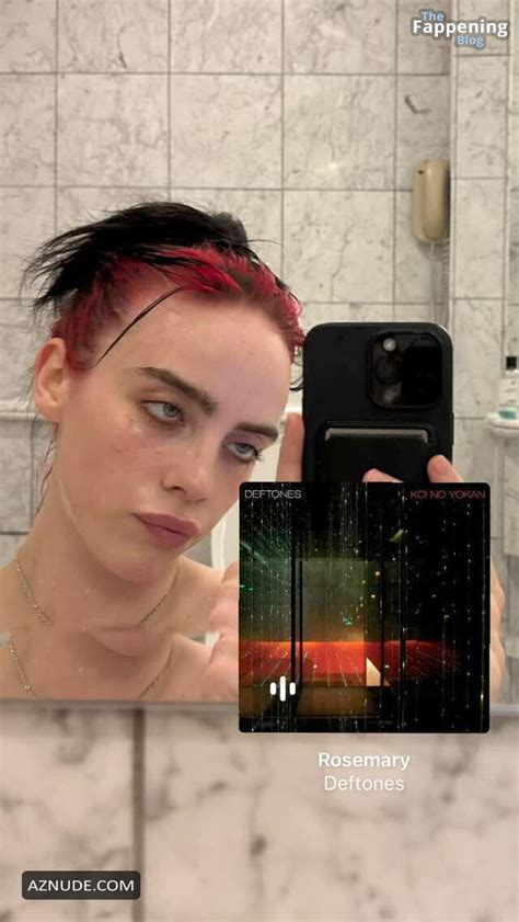 Billie Eilish Gets Wet And Sexy In The Shower AZNude