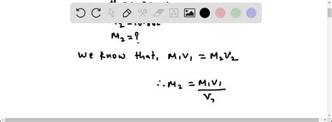 Solved A Solution With A Concentration Of 12 Is Diluted 1 8 Find The Final Concentration