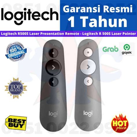 Jual Logitech R500s Laser Presentation Remote Logitech R500 S Laser Pointer Di Seller Karya