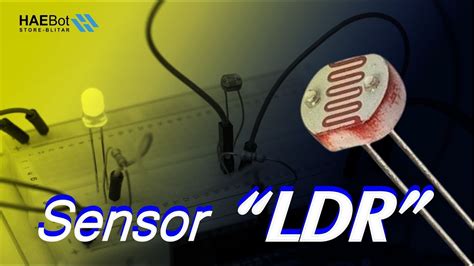 Cara Membuat Simulasi Sensor Ldr Atau Sensor Cahaya Haebot Youtube
