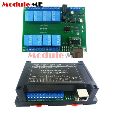 rs485 tcp modbus slave relay control module ethernet ubuy india