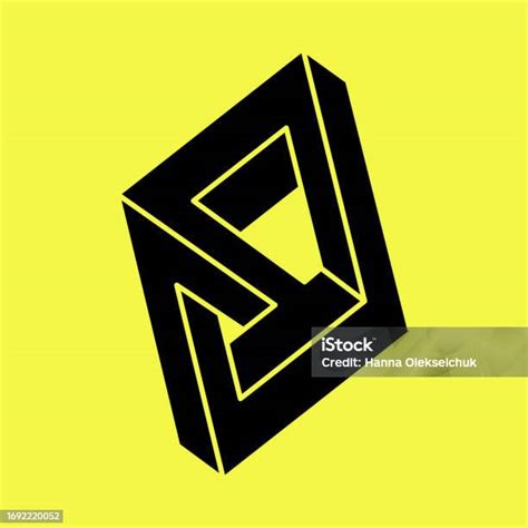 착시 현상 개체입니다 Escher 역설 기하학 신성한 기하학적 도형 광학 예술 불가능한 모양 3차원 형태에 대한 스톡 벡터 아트 및 기타 이미지 Istock