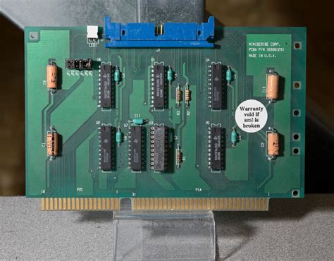 Vintage Miniscribe 30083201 8 Bit Ide Controller 8 Bit Isa Isa309 For