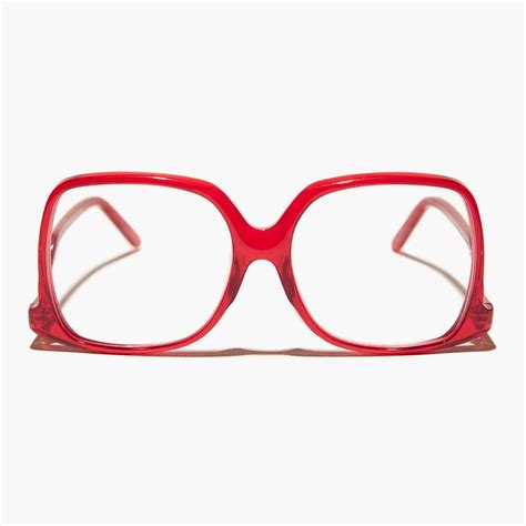 Red Oversized Reader Or Bifocal Glasses Mia Funky Glasses Bifocal