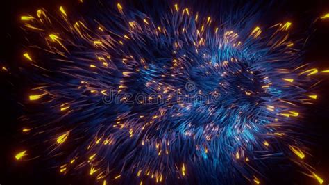 Seamless Loop Motion Graphic Of Flying Into Swirl Circle Abstract