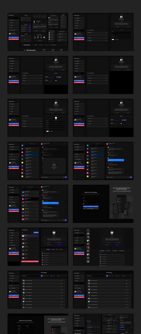 Community Managment Web App Ui Kit — Figma Resources On Ui8 Figma Ui Kit Web App