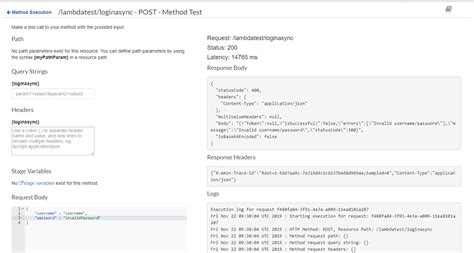 C My Lambda Function Is Not Returning Bad Request Stack Overflow