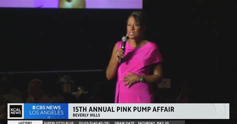 Kcals Pat Harvey Emcees 15th Annual Pink Pump Affair In Beverly Hills