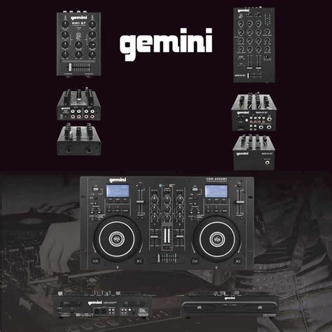 Geminiよりオールインワンcdj、djミキサーなど3機種が発売！