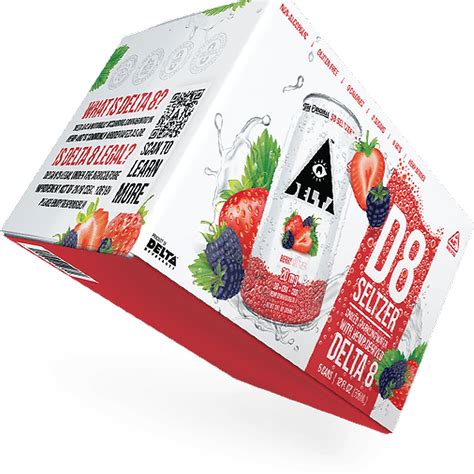Delta Beverages D8 Seltzer ™ Delta 8 Thc The Original D8 Seltzer Berry