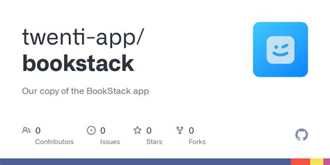 Github Twenti Appbookstack Our Copy Of The Bookstack App