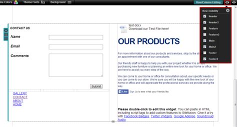 What Is The Row Column Editing Option 123 Reg Support