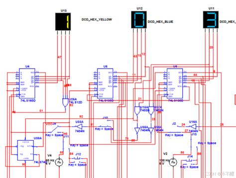 数字时钟（数字逻辑课程设计）大二电子课程设计数字电子钟 Csdn博客