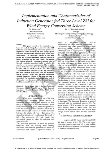 9 ijaest volume no 1 issue no 1 implementation and characteristics of