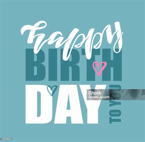 생일 축하합니다 당신에게 배지 태그 아이콘으로 텍스트 축하 카드 초대장 엽서 배너 텍스처 배경을 잔치 휴일 레터링 타이포그래피 포스터입니다 영감 벡터 일러스트 Eps 10