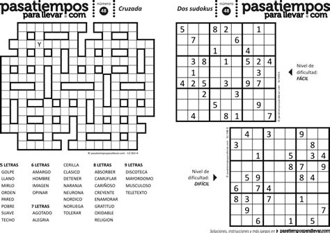 Crucigramas Para Secundaria Para Imprimir Pasatiempos Para Imprimir Porn Sex Picture