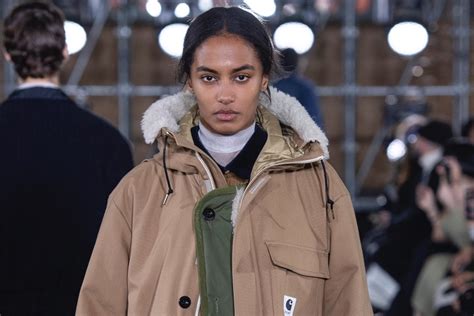 Carhartt Wip Gets Sacai Makeover By Chitose Abe At Paris Fashion Week