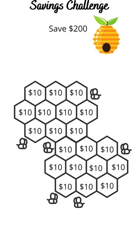Free Printable Savings Challenges Printable Word Searches
