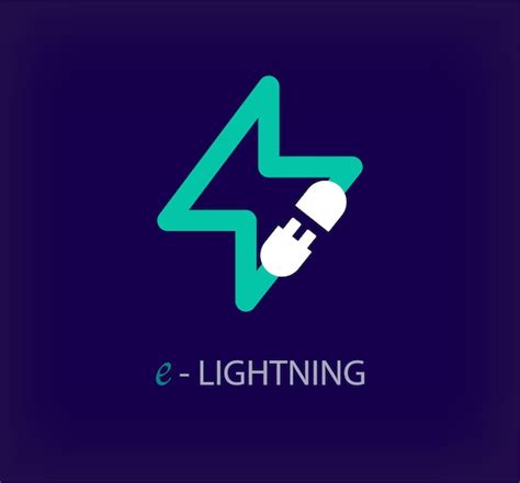 Premium Vector Creative Lightning Connection Logo Unique Color