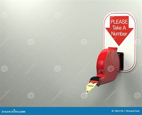 Ticket Dispenser Royalty Free Stock Image CartoonDealer Com