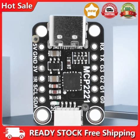 USEFUL MCP A USB To GPIO Adapter ADC I C Durable For Adafruit Stemma QT Qwiic PicClick UK