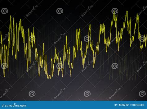 Diagram Abstract Graph Stock Image Image Of Dark Board