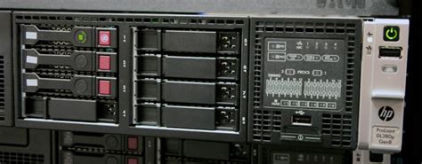 Hp Proliant Dl P Gen Server Review Storagereview Com