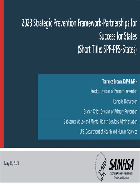 Fillable Online Strategic Prevention Frameworkpartnerships For Fax Email Print Pdffiller