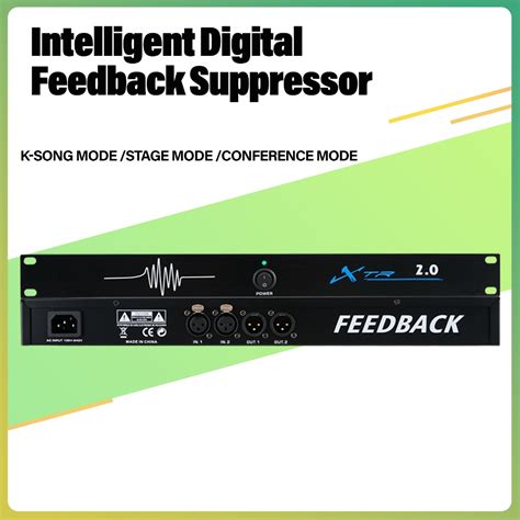 Sound Feedback Suppressor Anti Howling Automatic One Click Fbx 2 0 Xtr