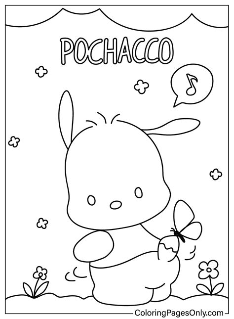 30 Pochacco Coloring Pages Free Printable Pdf And Online Coloring