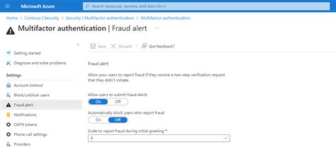 Report Suspicious Activity And Fraud Alert For Azure Mfa Janbakkertech