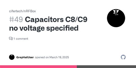 capacitors c8 c9 no voltage specified · issue 49 · cifertech nrfbox