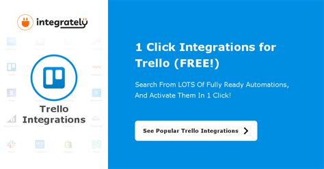 Trello Integrations 7k Ready Integrations ️